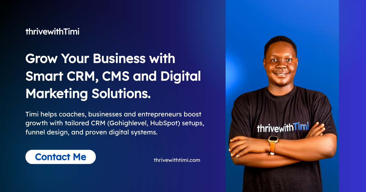 Grow Your Business Online | Thrive with Timi